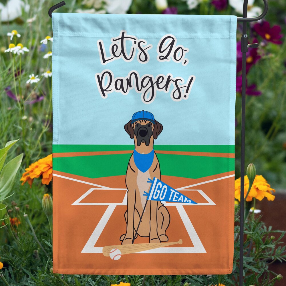 Dopaflag Great Dane Baseball Team Garden Flag - Dane Flag Great Dane ...