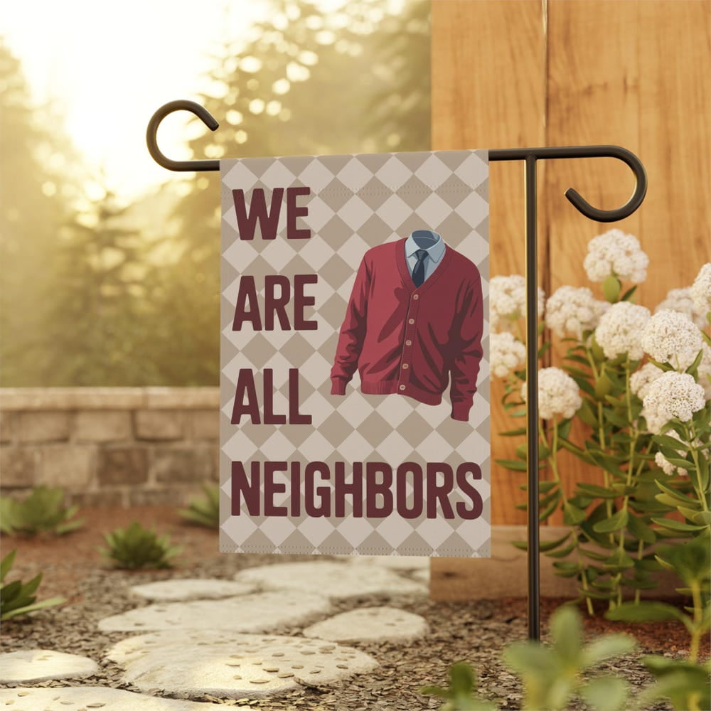 Dopaflag We Are All Neighbors Garden Flag, Welcome Porch Decoration ...
