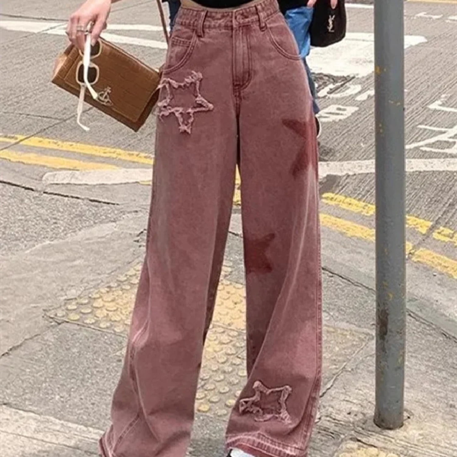 Dopamine Girl Plus Size Straight Jeans Female Summer - Walmart.com