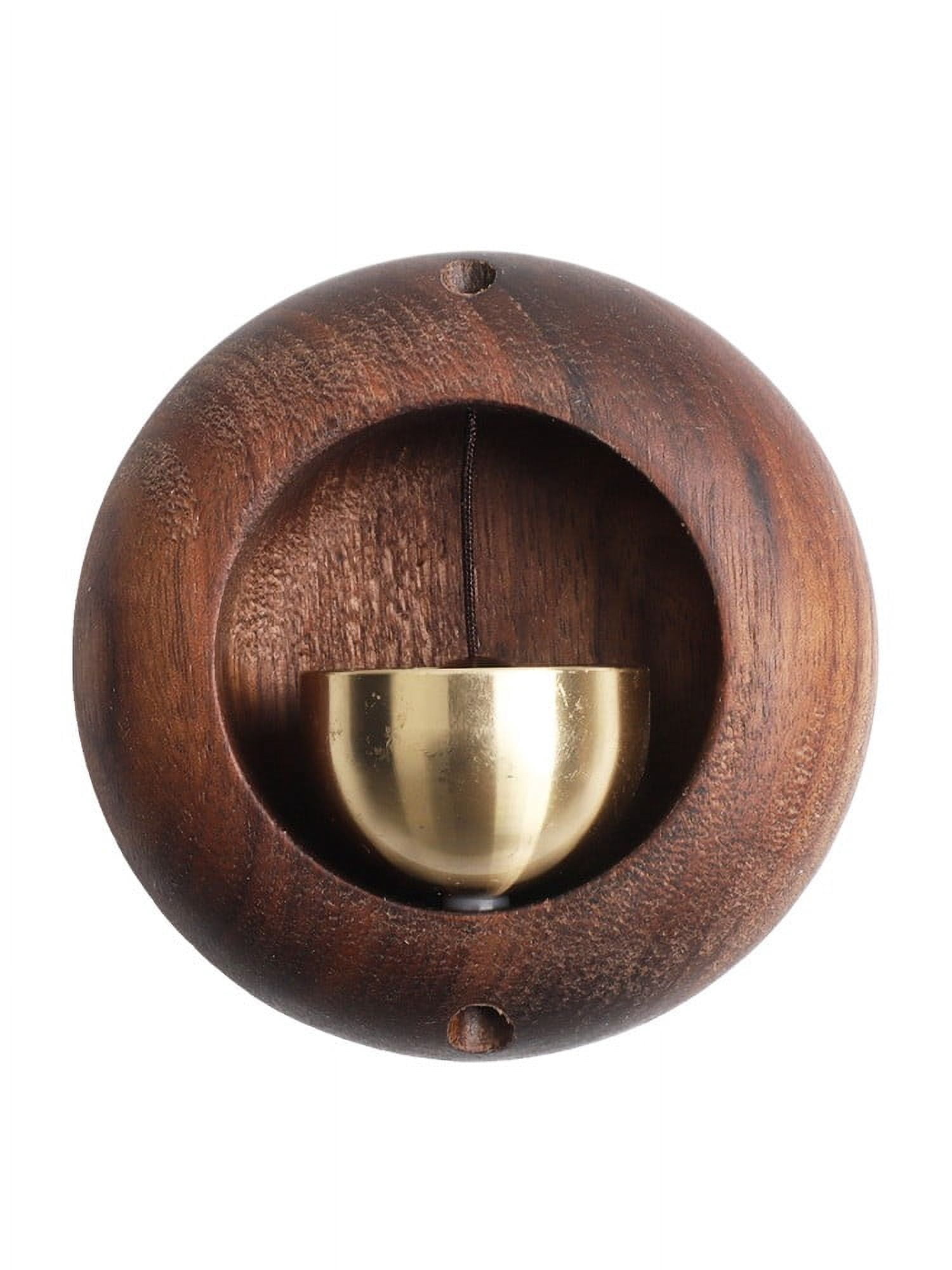 Dopamine Gold Wood Magnetic Doorbell Reminder for Refrigerator for Door ...