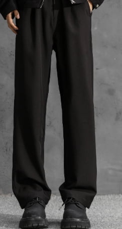 Dopamine Ice Silk Milf Pants Men's and Women's Summer New Pure Color ...