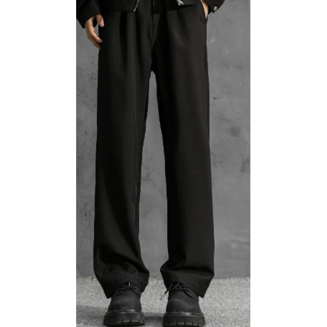 Dopamine Ice Silk Milf Pants Men's and Women's Summer New Pure Color ...