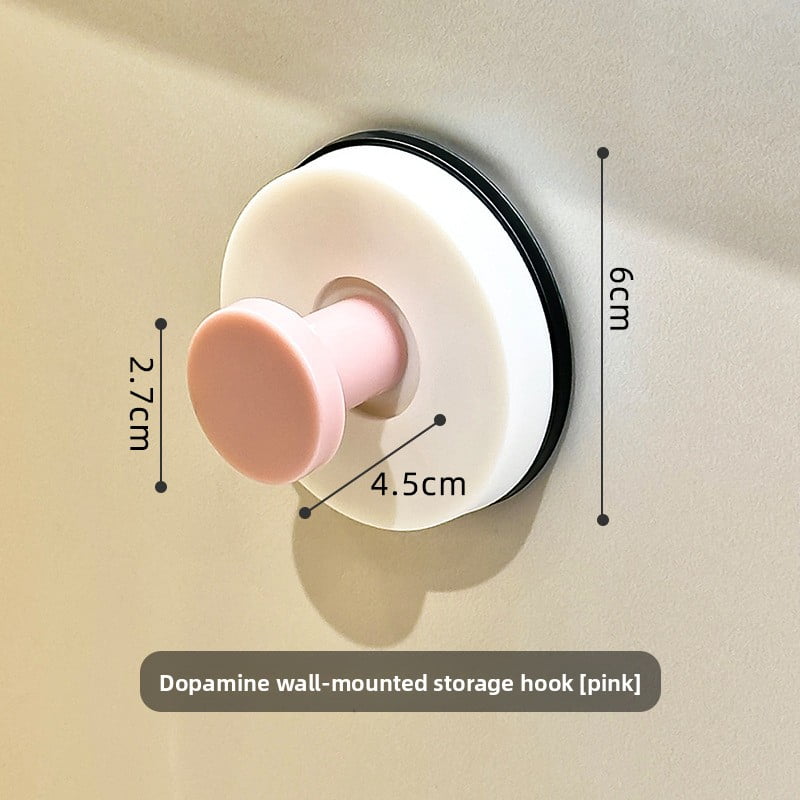 Dopamine Suction Cup Hook Bathroom Door Hanger Clothes Rack Toilet ...
