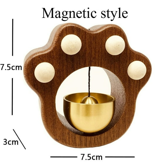 Dopamine Wind Chime Magnetic Indoor Wind Chime, Oak Material Doorbell ...