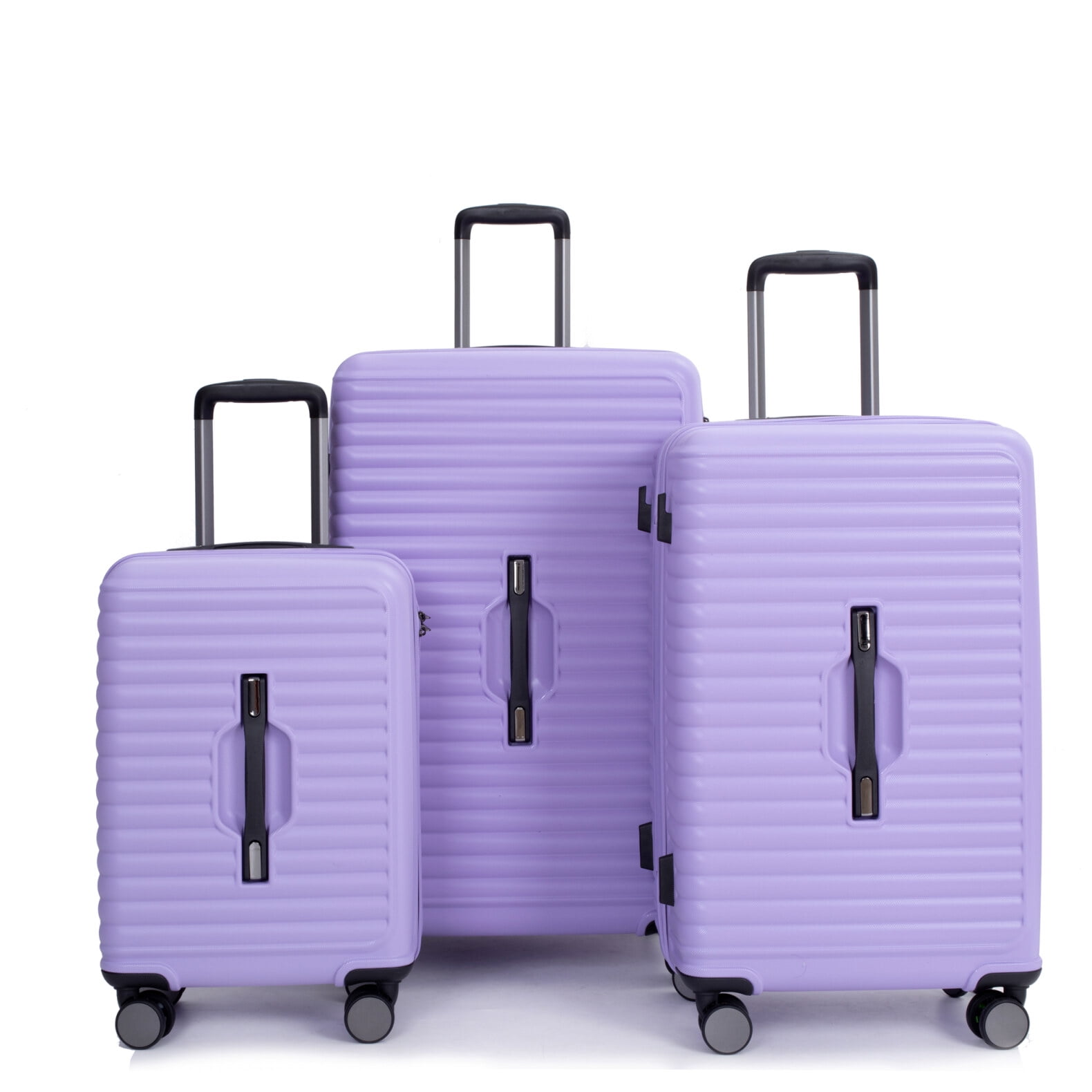Dopamine-colored 3 Piece Set Suitcase, 21in/25in/29in Expandable ...