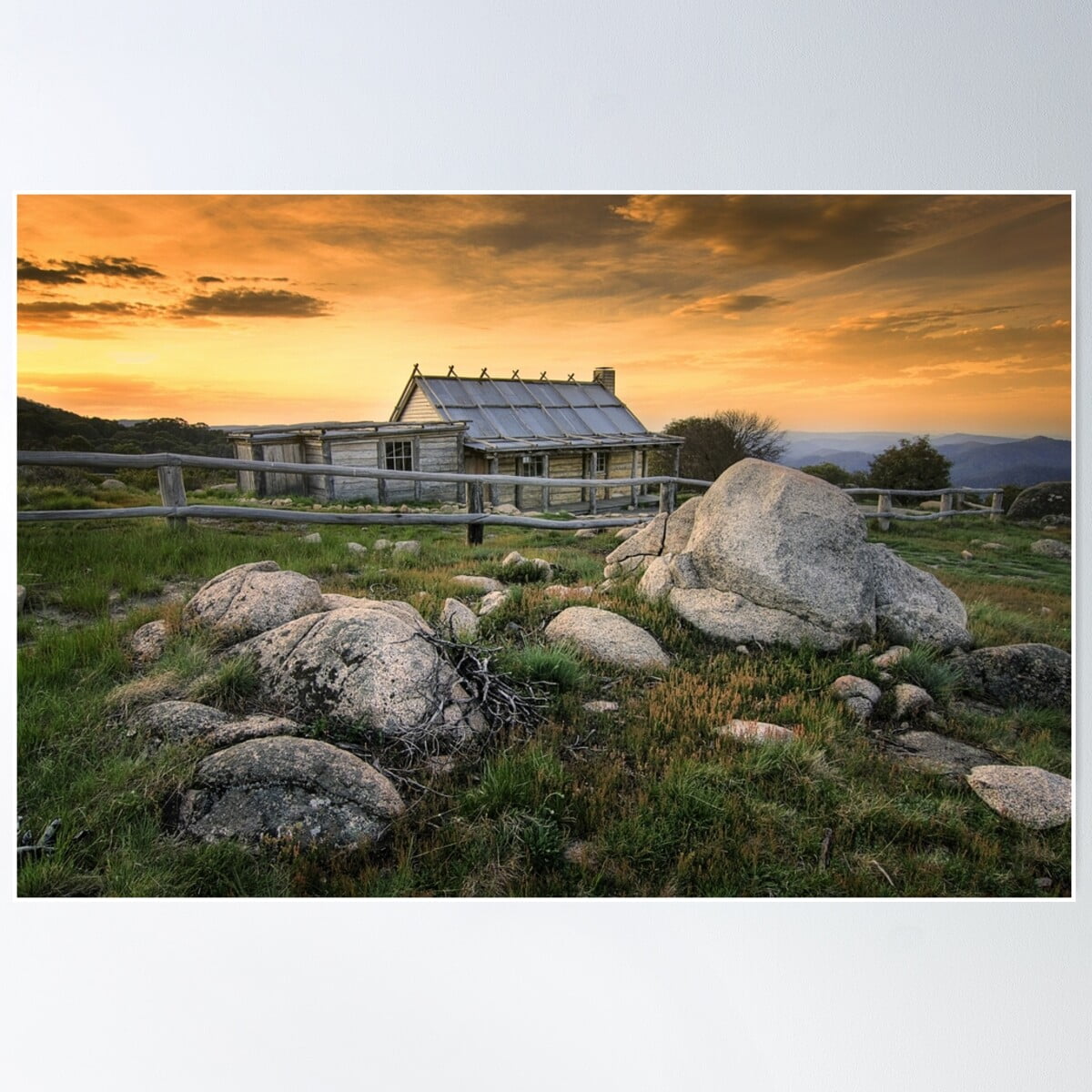 Dopaprint UNFRAMED PAPER POSTER 1081 Craig'S Hut - Mt Stirling Poster ...