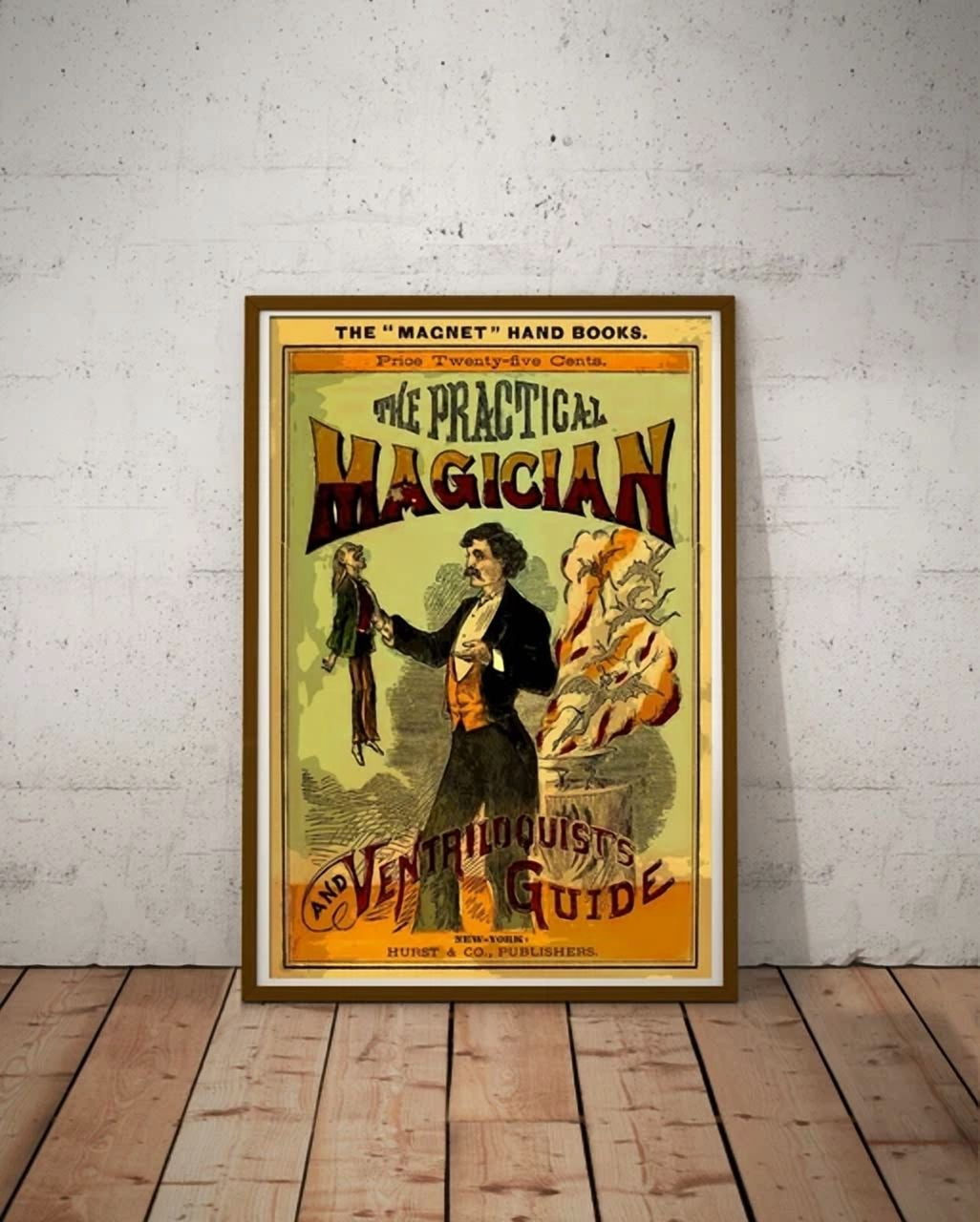 Dopaprint UNFRAMED PAPER POSTER 1878 Magic Poster - Wizard - Magician ...
