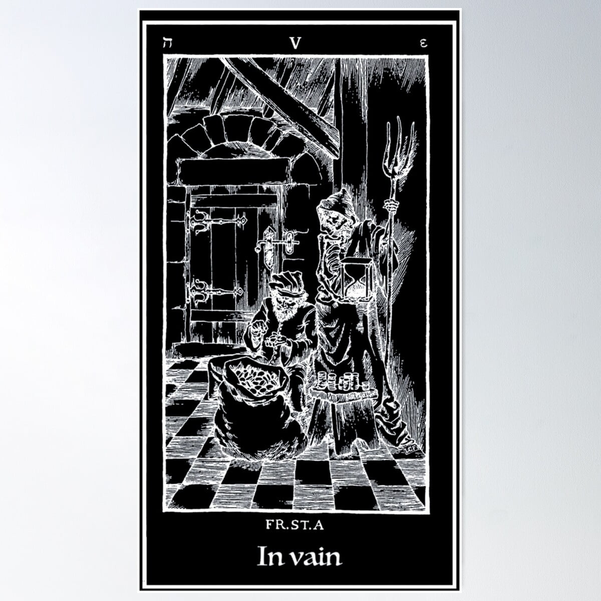 Dopaprint UNFRAMED PAPER POSTER #5 In Vain (Lcf Version) - The Ninth ...
