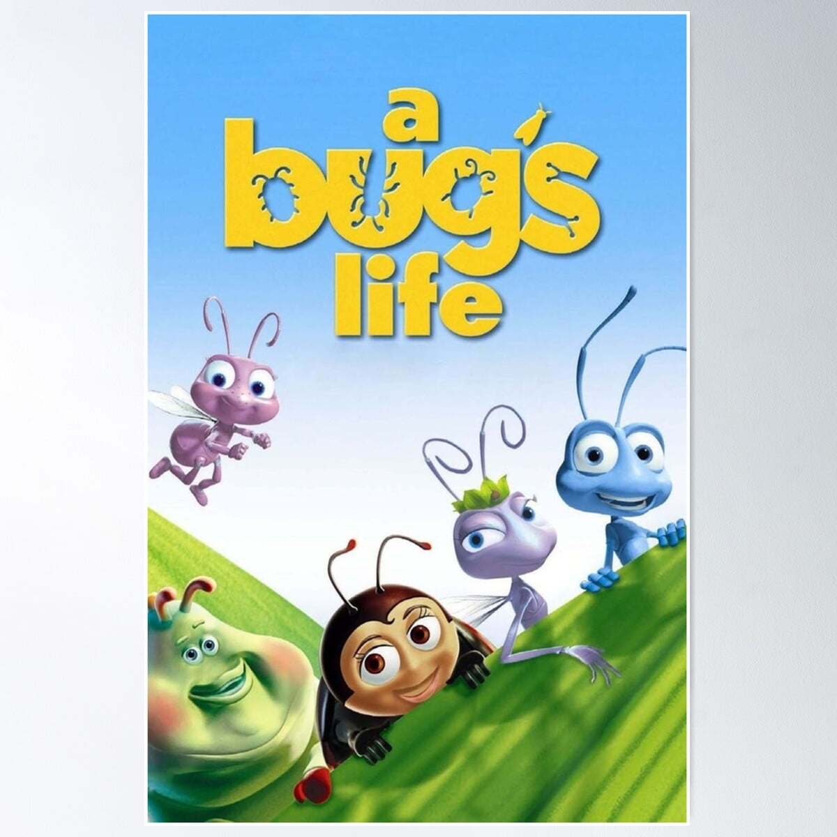 Dopaprint UNFRAMED PAPER POSTER A Bug'S Life Poster Wall Art, Modern ...