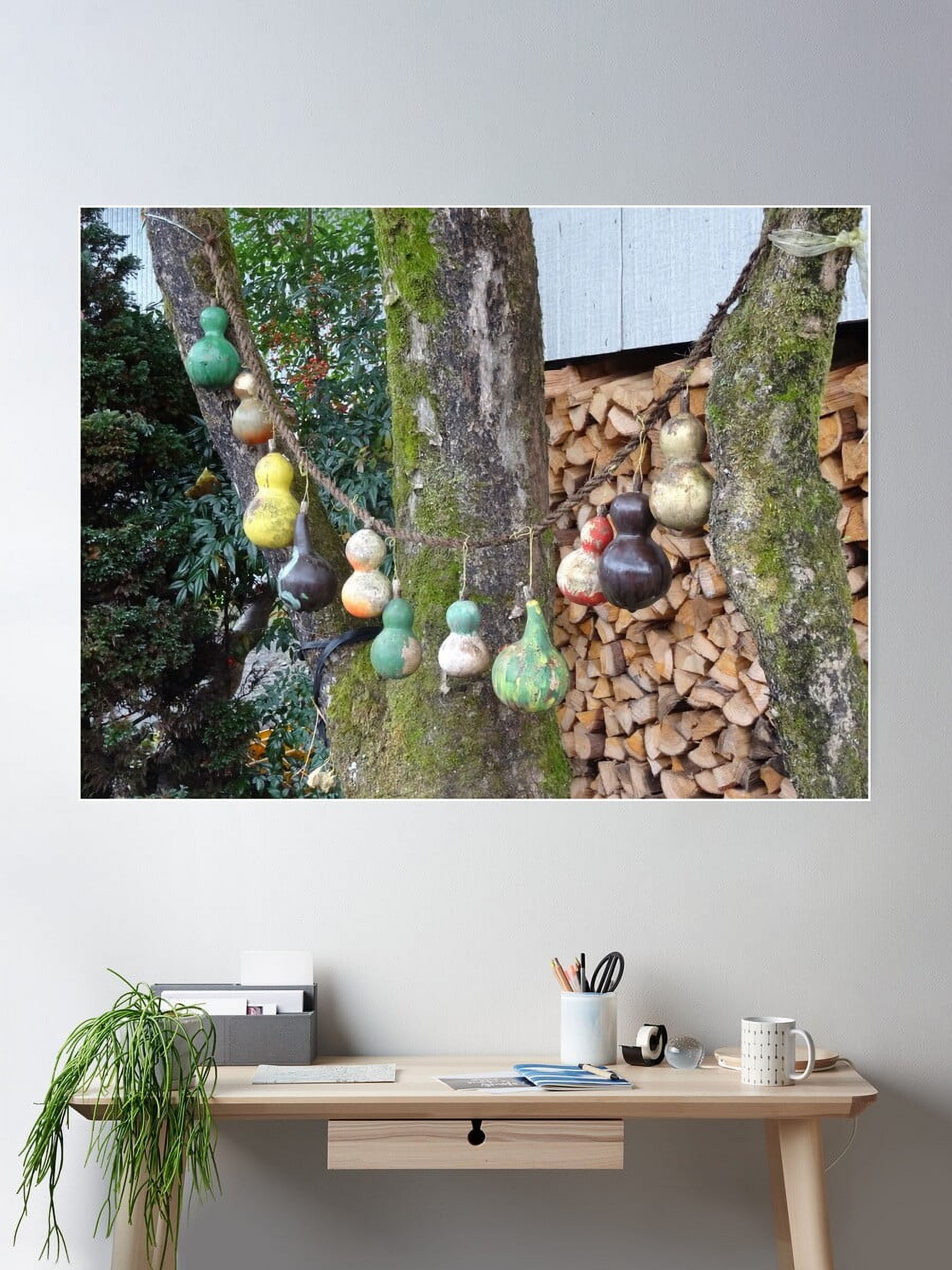 Dopaprint UNFRAMED PAPER POSTER A String Of Gourds Poster Wall Art ...