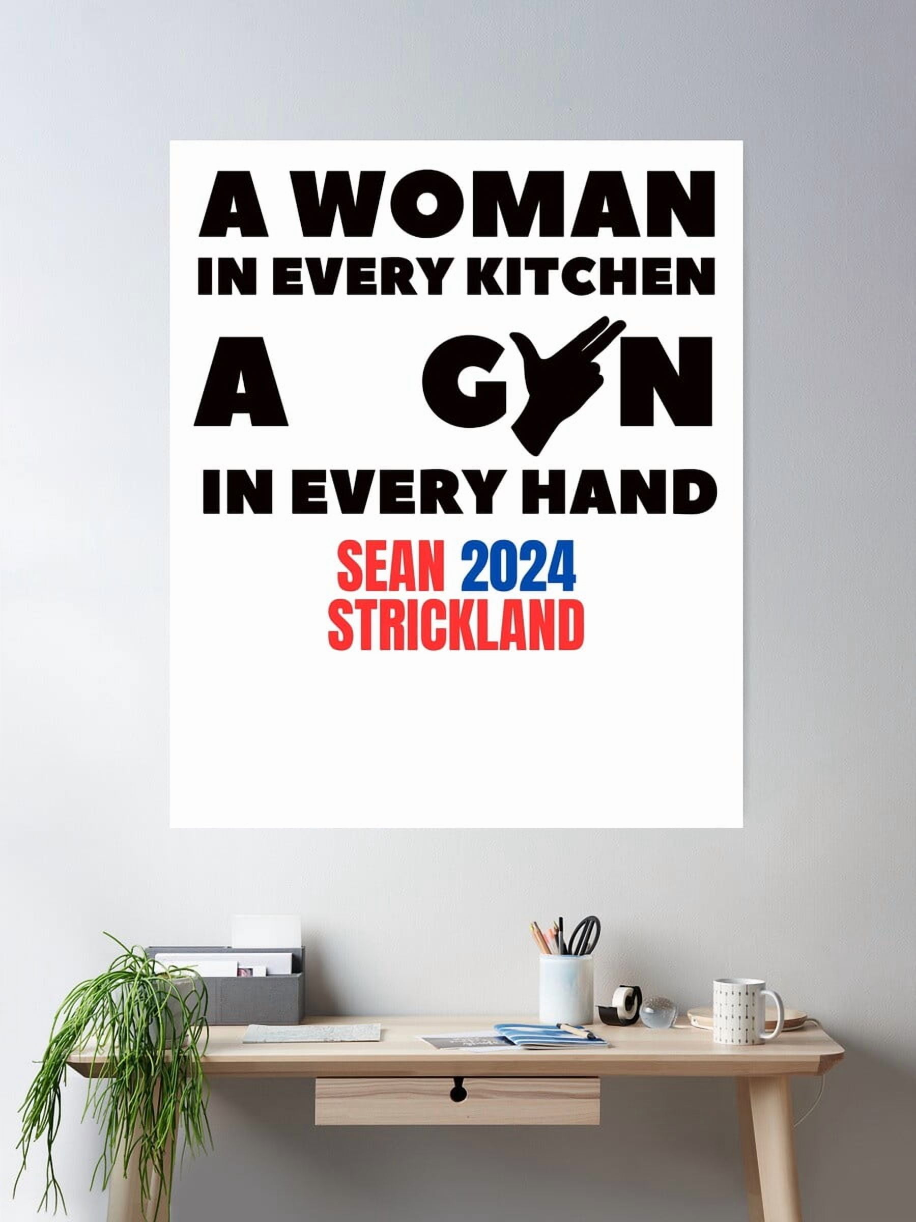 Dopaprint UNFRAMED PAPER POSTER A Woman In Every Kitchen Poster Wall ...
