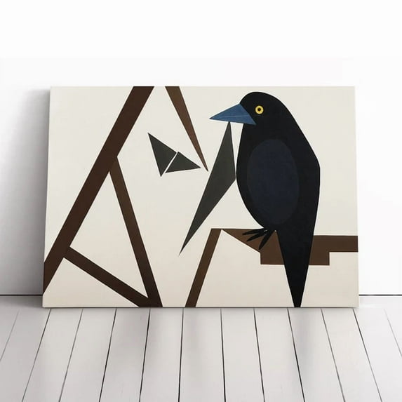 Dopaprint UNFRAMED PAPER POSTER Abstract Crow Bird Wall Art Print ...