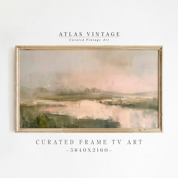 Dopaprint UNFRAMED PAPER POSTER Abstract Spring Scenery Art, Vintage ...