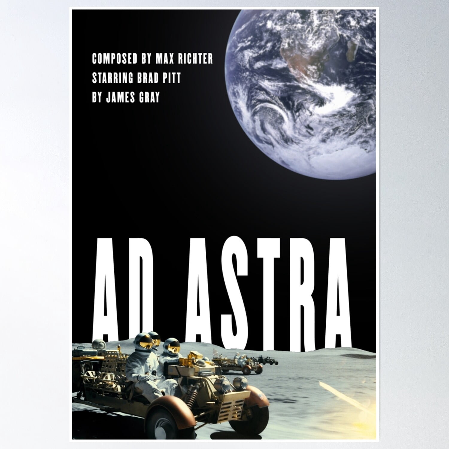 Dopaprint UNFRAMED PAPER POSTER Ad Astra - Poster Wall Art, Modern Wall ...