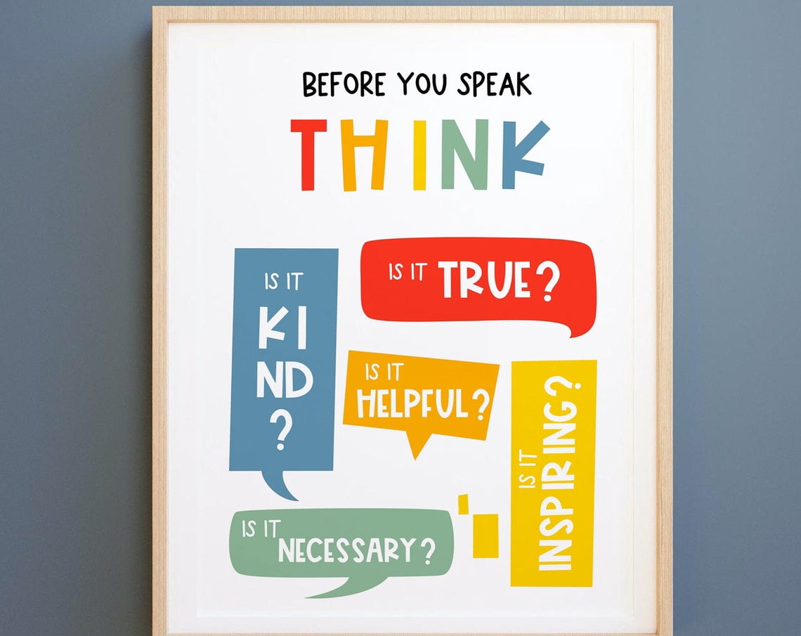 Dopaprint UNFRAMED PAPER POSTER Affirmations For Kids, Rainbow ...