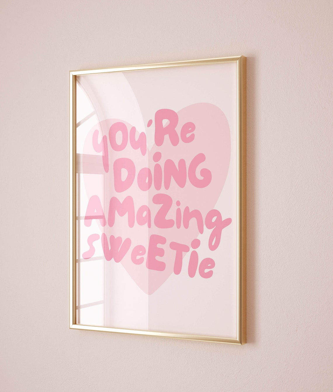 Dopaprint UNFRAMED PAPER POSTER You'Re Doing Amazing Sweetie ...
