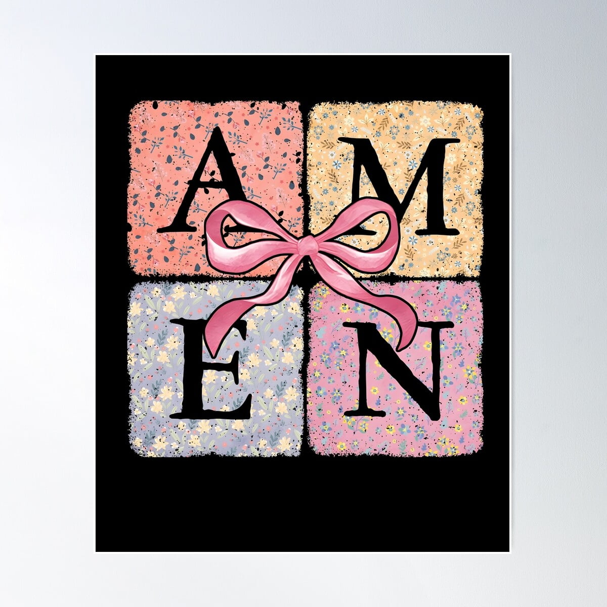 Dopaprint UNFRAMED PAPER POSTER Amen Coquette Bow, Amen Varsity Poster ...