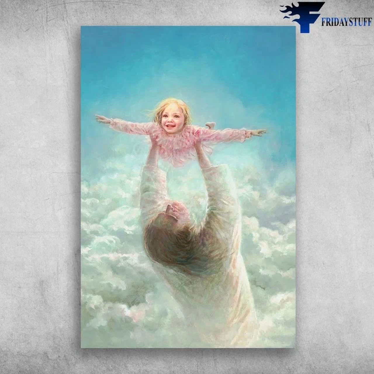 Dopaprint UNFRAMED PAPER POSTER Arms Of Faith Father And Daughter In ...