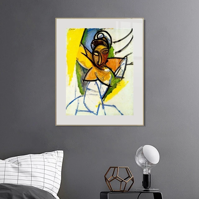 Dopaprint UNFRAMED PAPER POSTER Art 1907 Demoiselle D'Aviny By Pablo ...