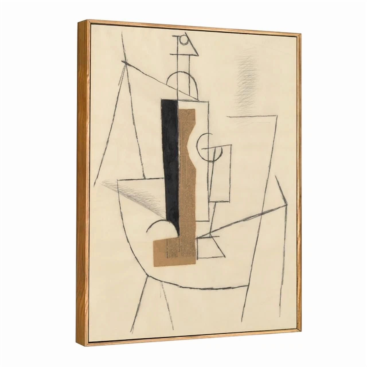 Dopaprint UNFRAMED PAPER POSTER Art Bottle And Wine Glass On A Table By ...