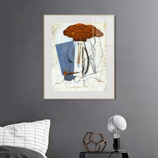 Dopaprint UNFRAMED PAPER POSTER Art Student With A Pipe,1914 By Pablo ...