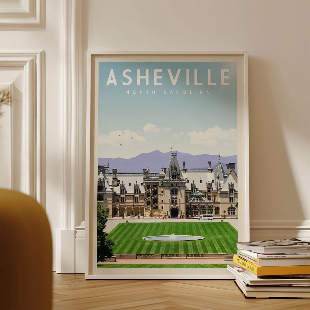 Dopaprint UNFRAMED PAPER POSTER Asheville Nc Wall Art, Asheville Art ...