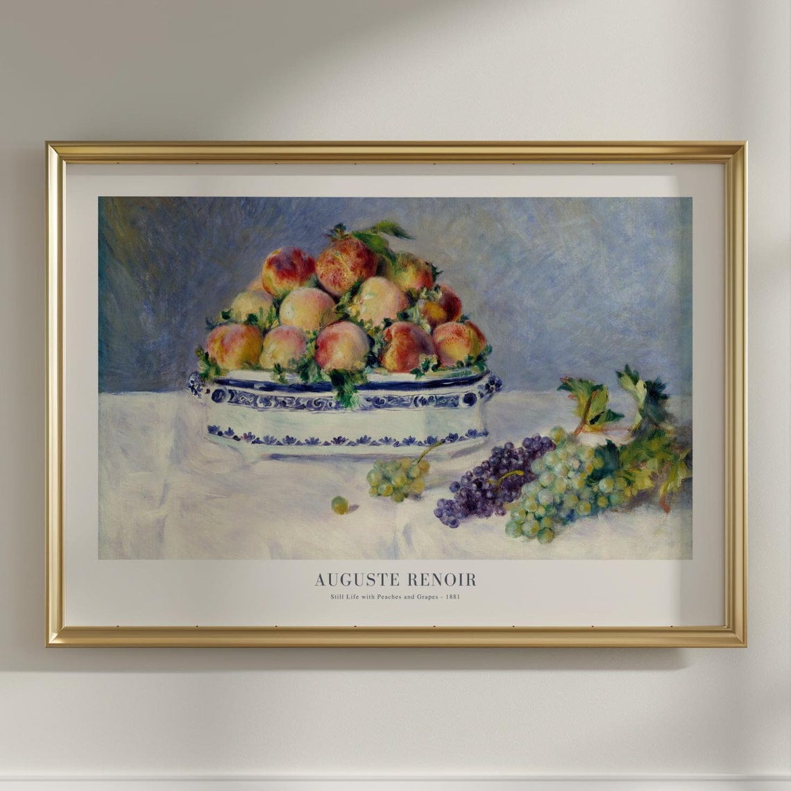 Dopaprint UNFRAMED PAPER POSTER Auguste Renoir - Still Life With ...