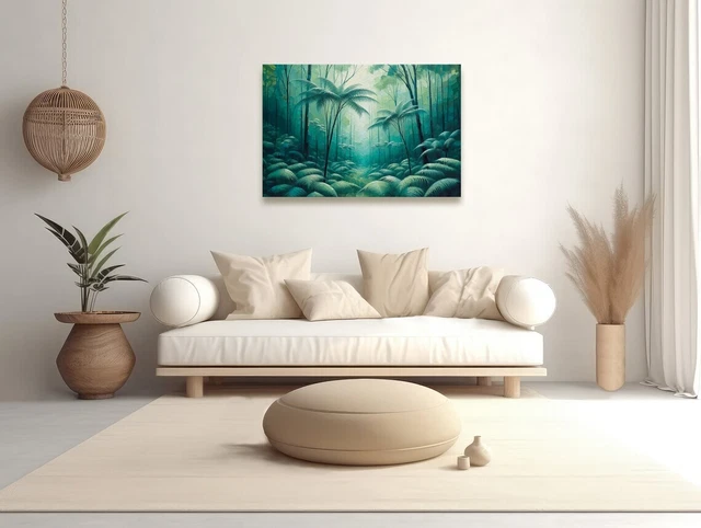 Dopaprint UNFRAMED PAPER POSTER Australia Tasmanian Tree Fern Wall Art ...