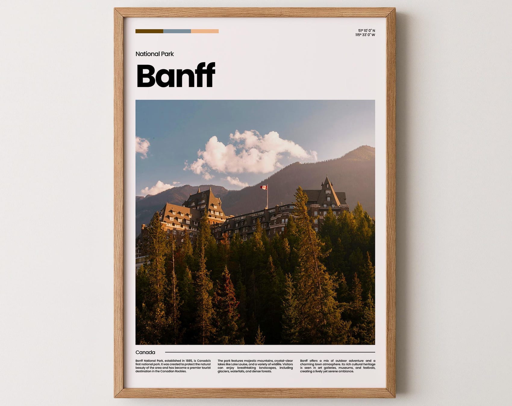 Dopaprint UNFRAMED PAPER POSTER Banff Poster, Banff Print, Banff Photo ...