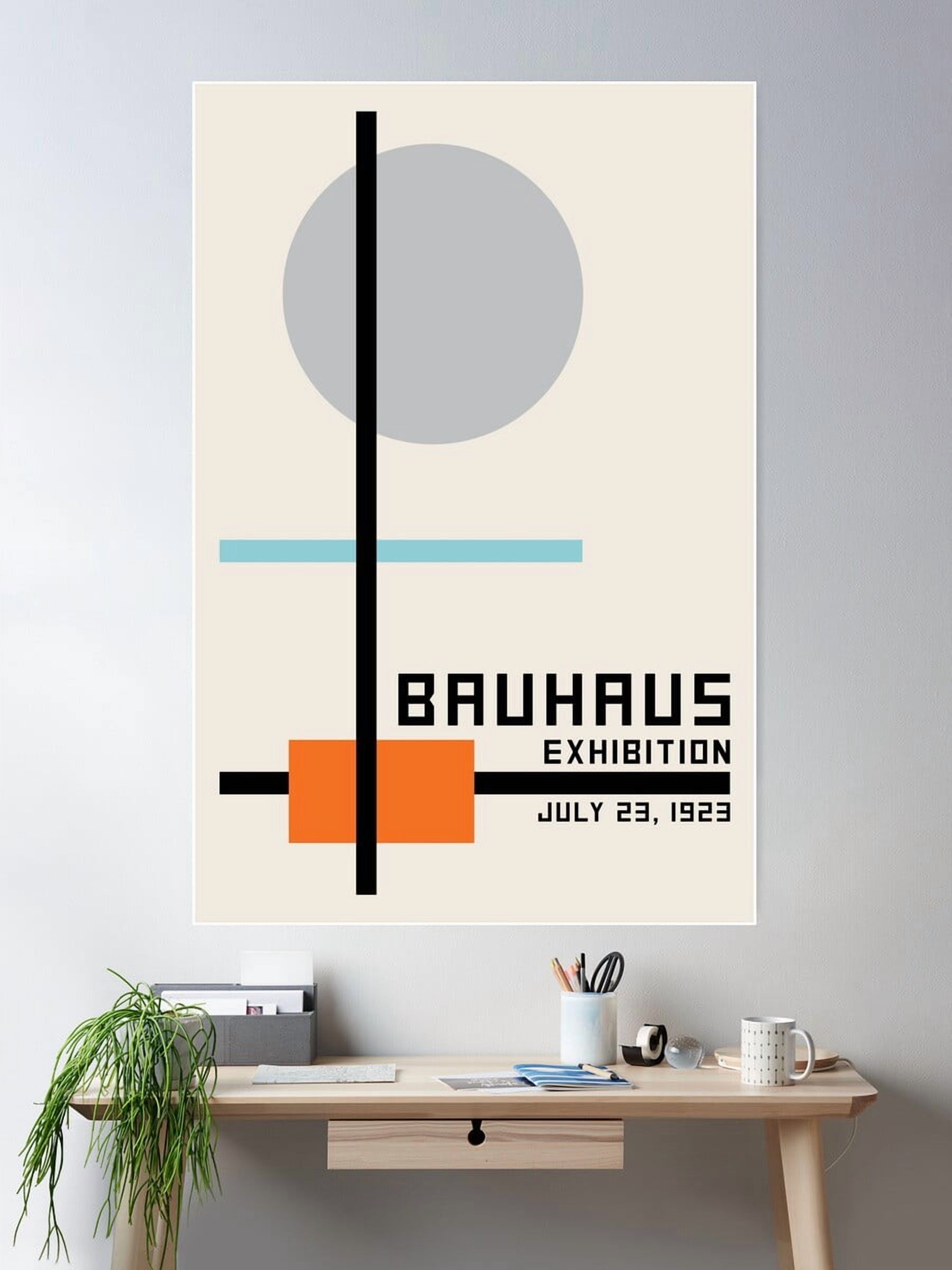 Dopaprint UNFRAMED PAPER POSTER Bauhaus Matte Poster, Bauhaus ...