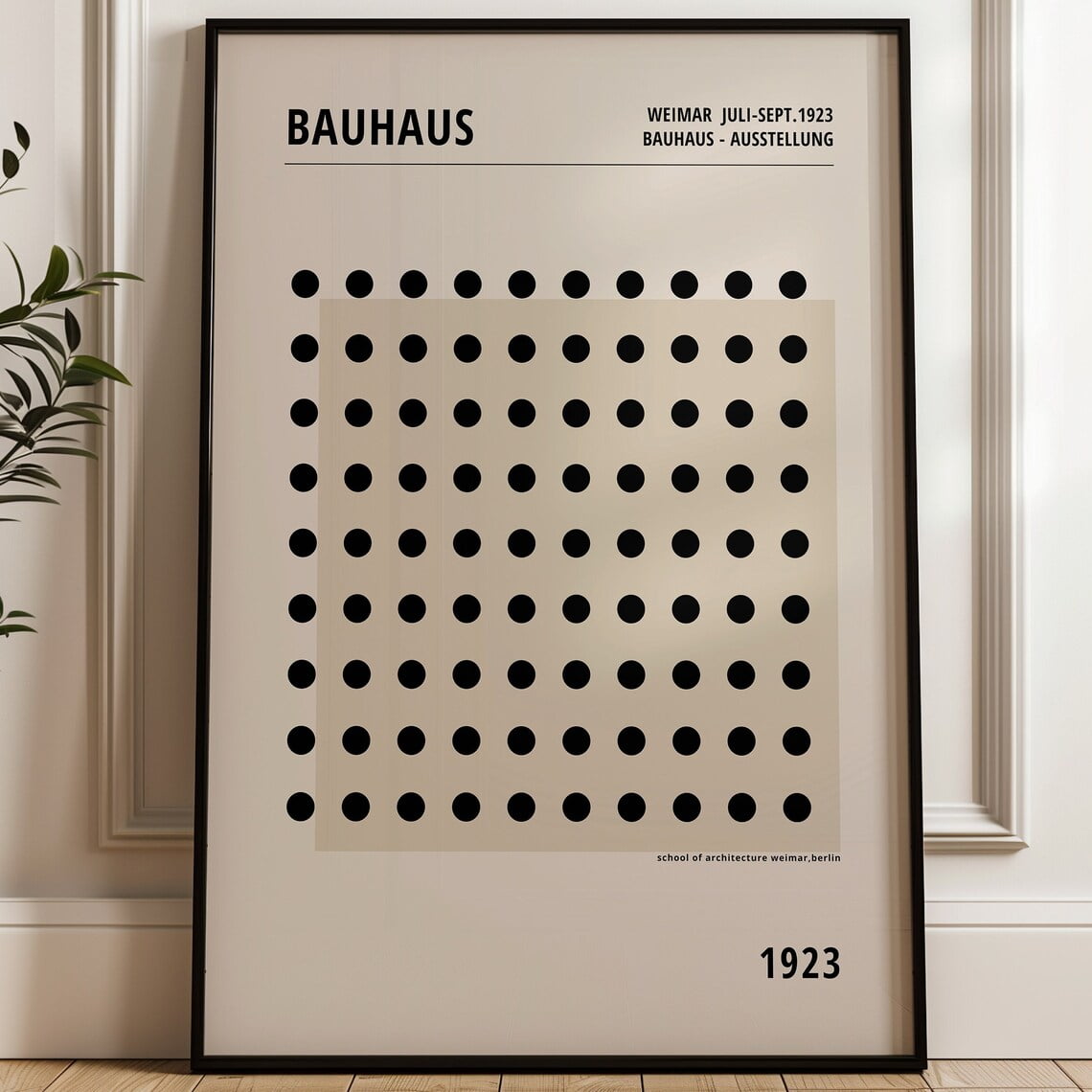 Dopaprint UNFRAMED PAPER POSTER Bauhaus Poster Maximalist Decor, Mid ...
