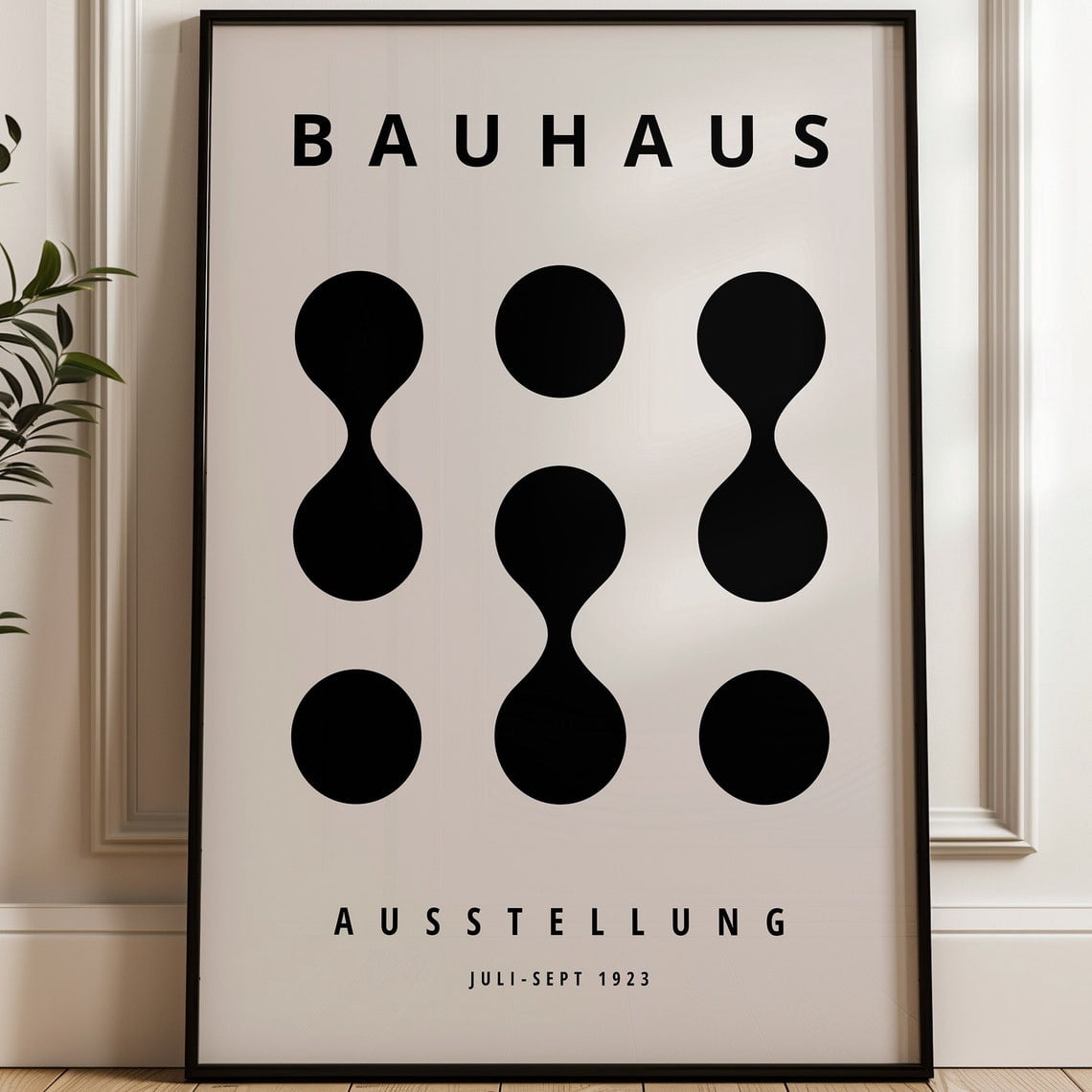 Dopaprint UNFRAMED PAPER POSTER Bauhaus Poster Mid Century Modern ...