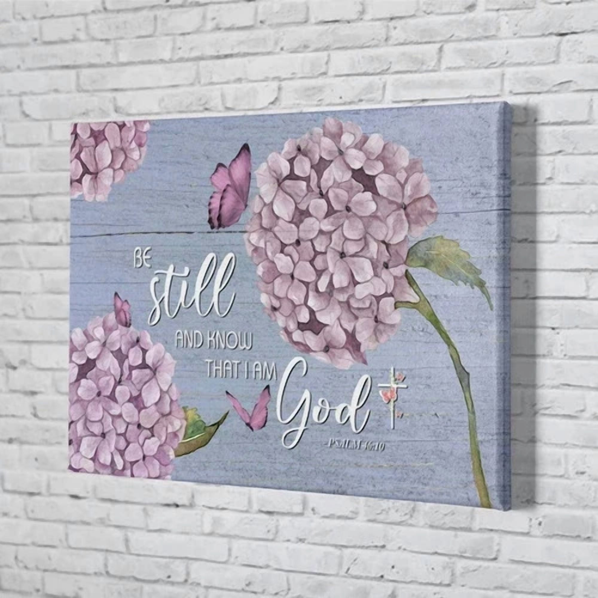 Dopaprint UNFRAMED PAPER POSTER Be Still And Know That I Am God Poster ...