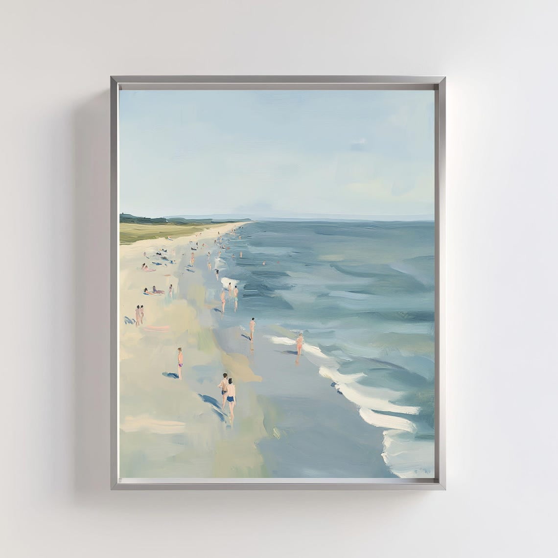 Dopaprint UNFRAMED PAPER POSTER Beach Landscape Wall Art, Coastal Decor ...