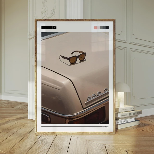 Dopaprint UNFRAMED PAPER POSTER Beige Tan Neutral Poster Luxury Fashion ...