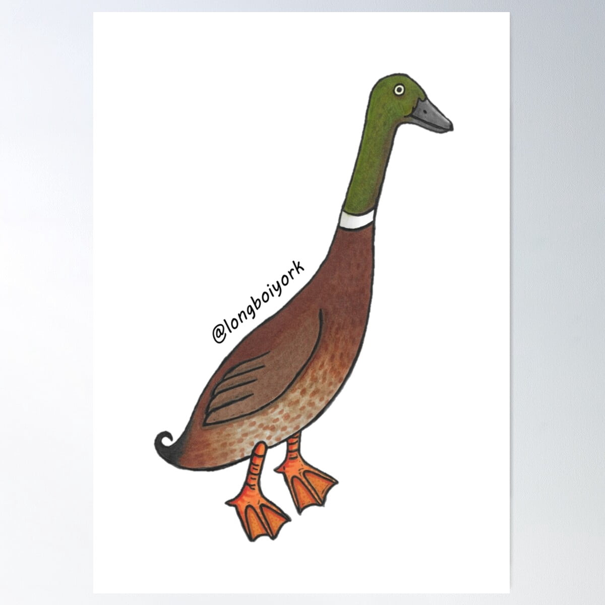 Dopaprint UNFRAMED PAPER POSTER Big Long Boi Poster Wall Art, Modern ...