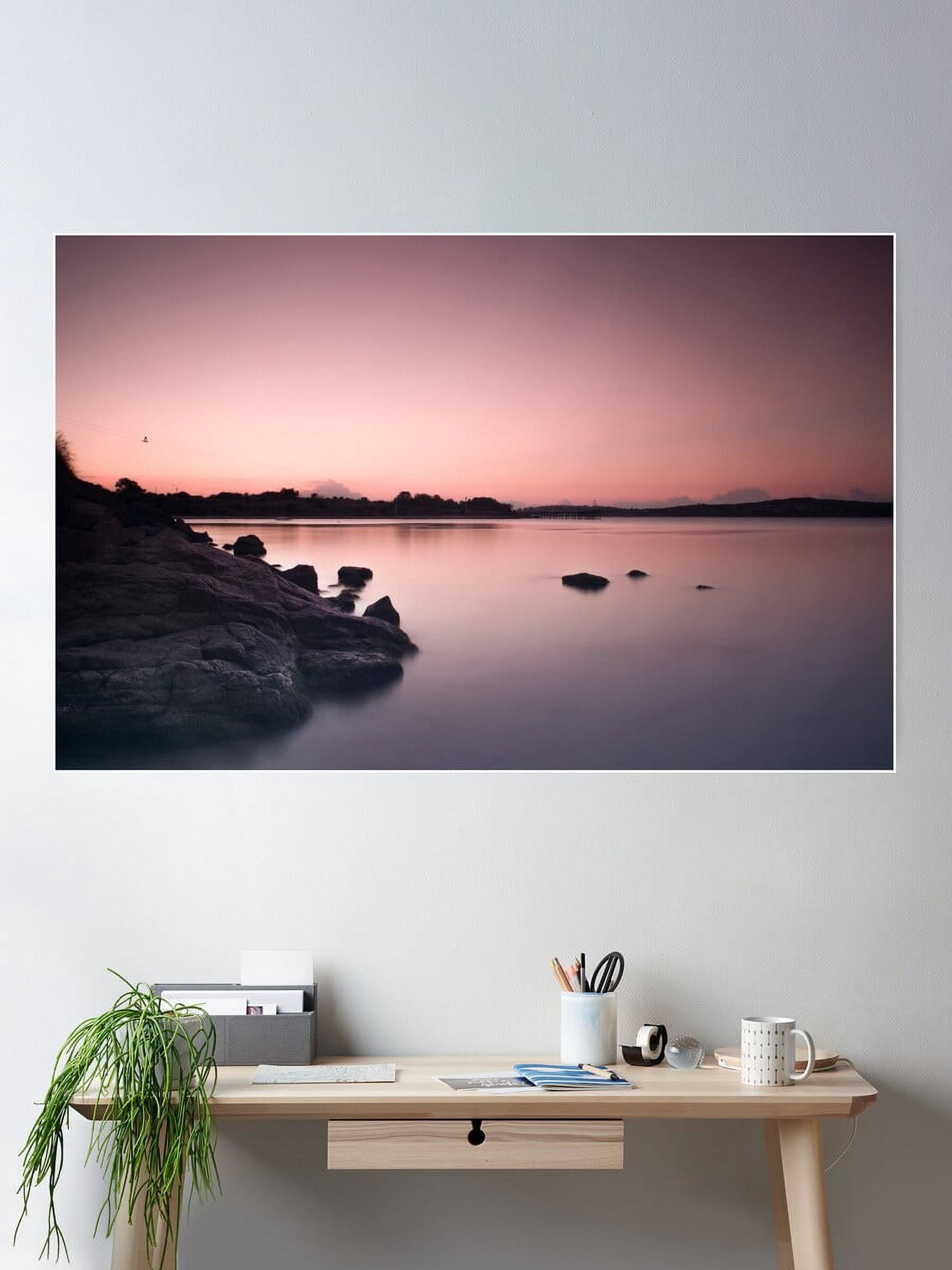Dopaprint UNFRAMED PAPER POSTER Black Sea Sunrise Poster Wall Art ...