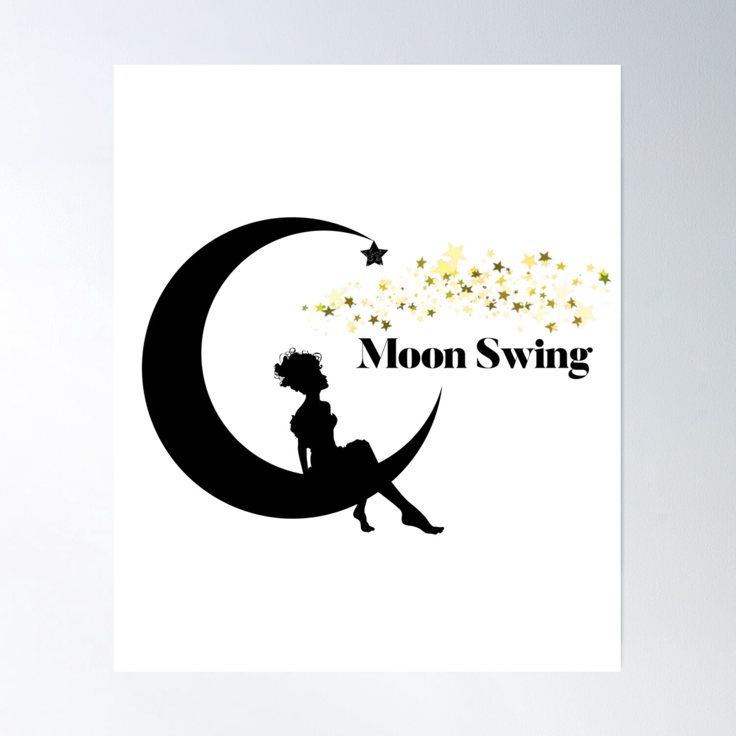 Dopaprint UNFRAMED PAPER POSTER Bloom Theory Moon Swing Poster Wall Art ...