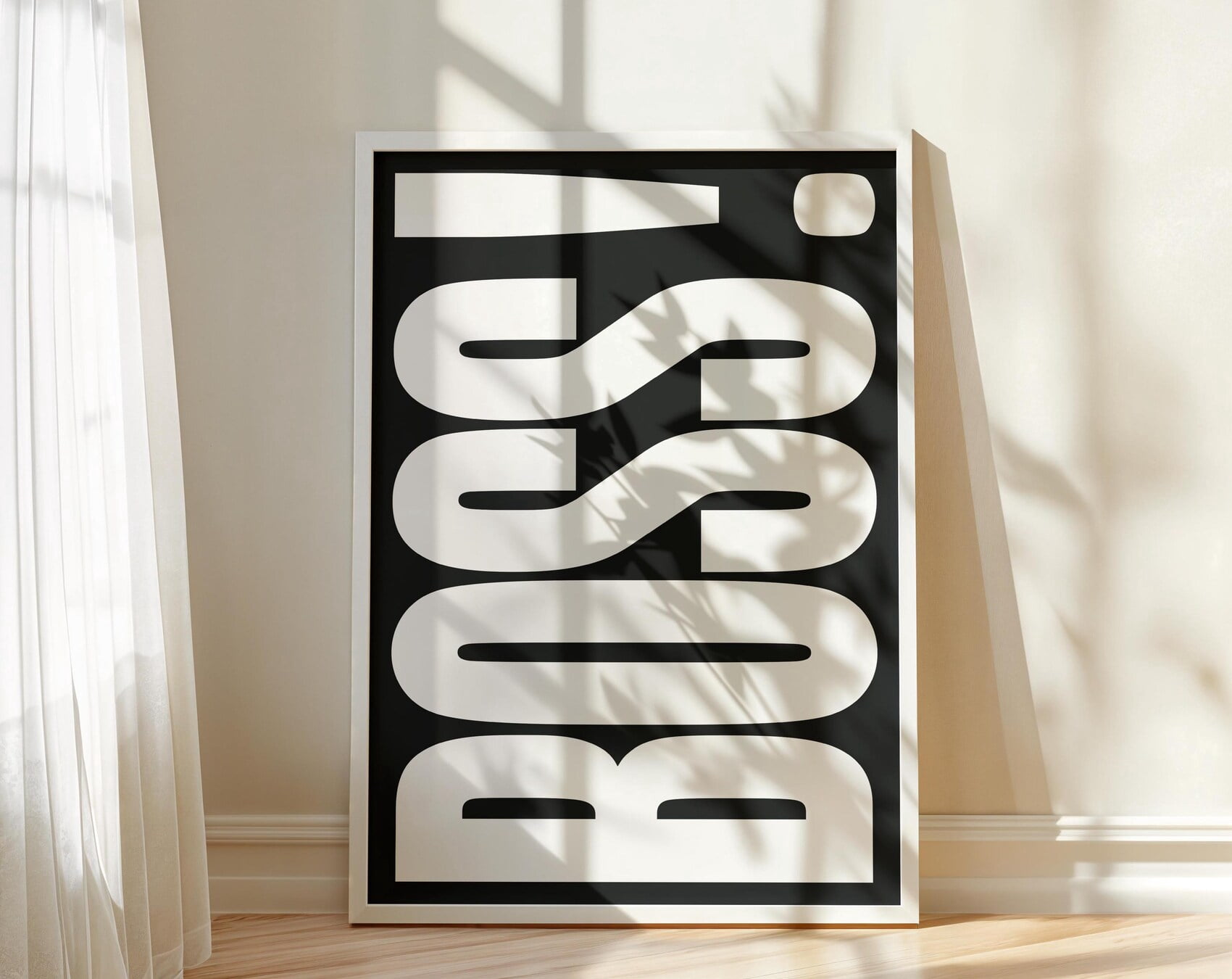Dopaprint UNFRAMED PAPER POSTER Bold Boss Typography Wall Art Print ...