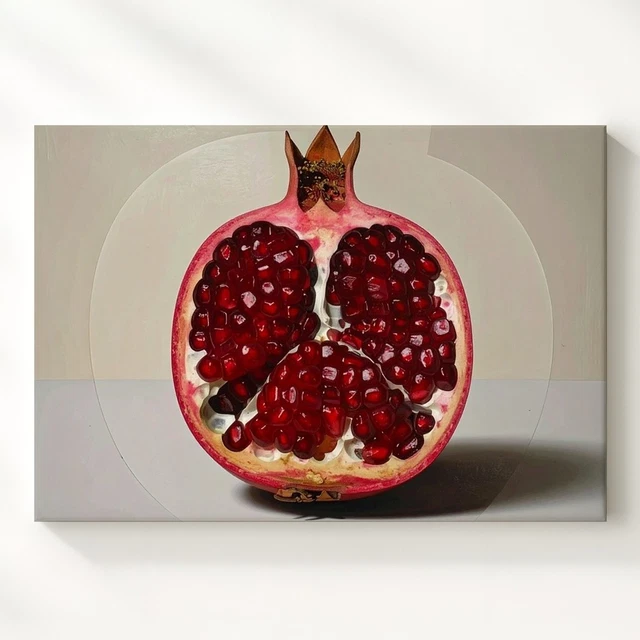 Dopaprint UNFRAMED PAPER POSTER Botanical Pomegranate Postervintage ...