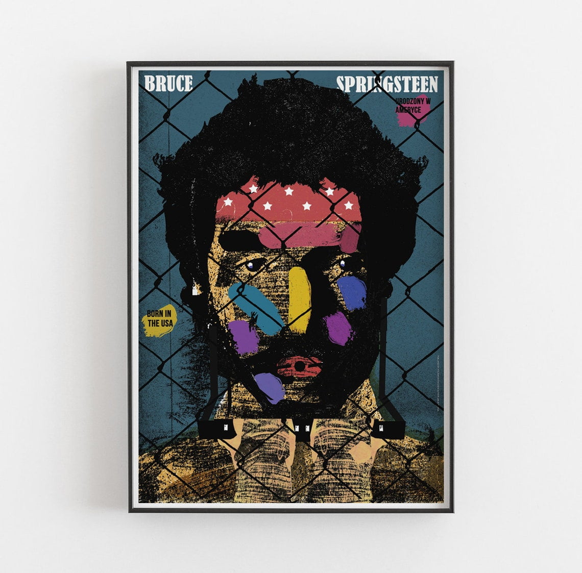 Dopaprint UNFRAMED PAPER POSTER Bruce Springsteen - Born In The Usa ...