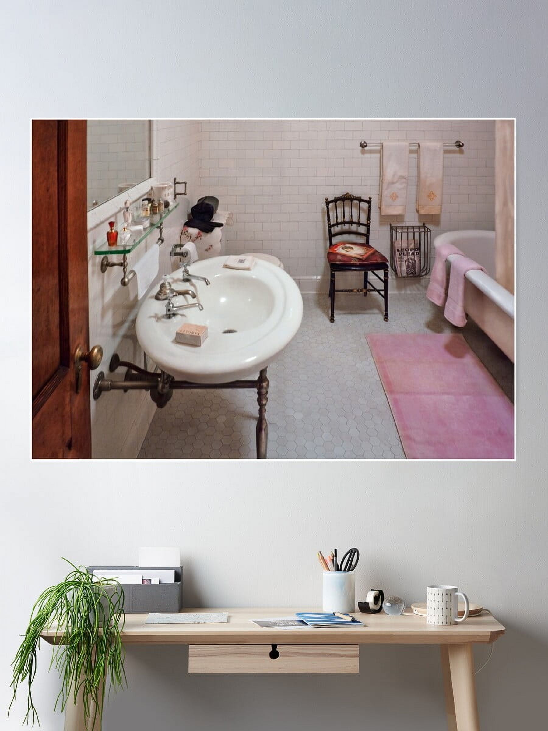 Dopaprint UNFRAMED PAPER POSTER Building Trades - Plumber - The Bathroom Poster Wall Art, Modern ...