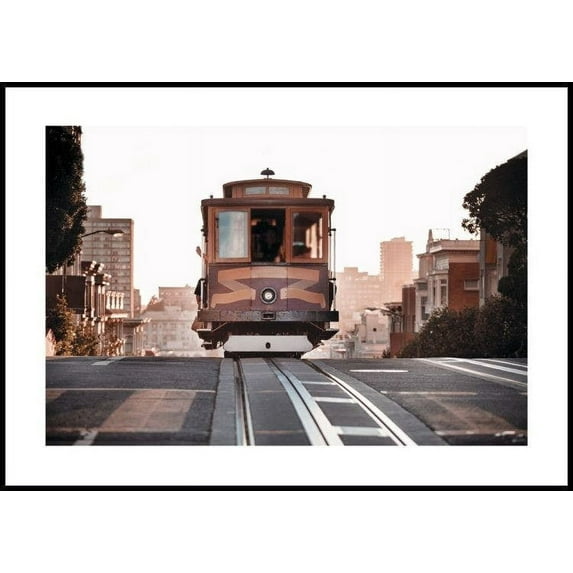 Dopaprint UNFRAMED PAPER POSTER Cable Car Poster Wall Art, Modern Wall ...
