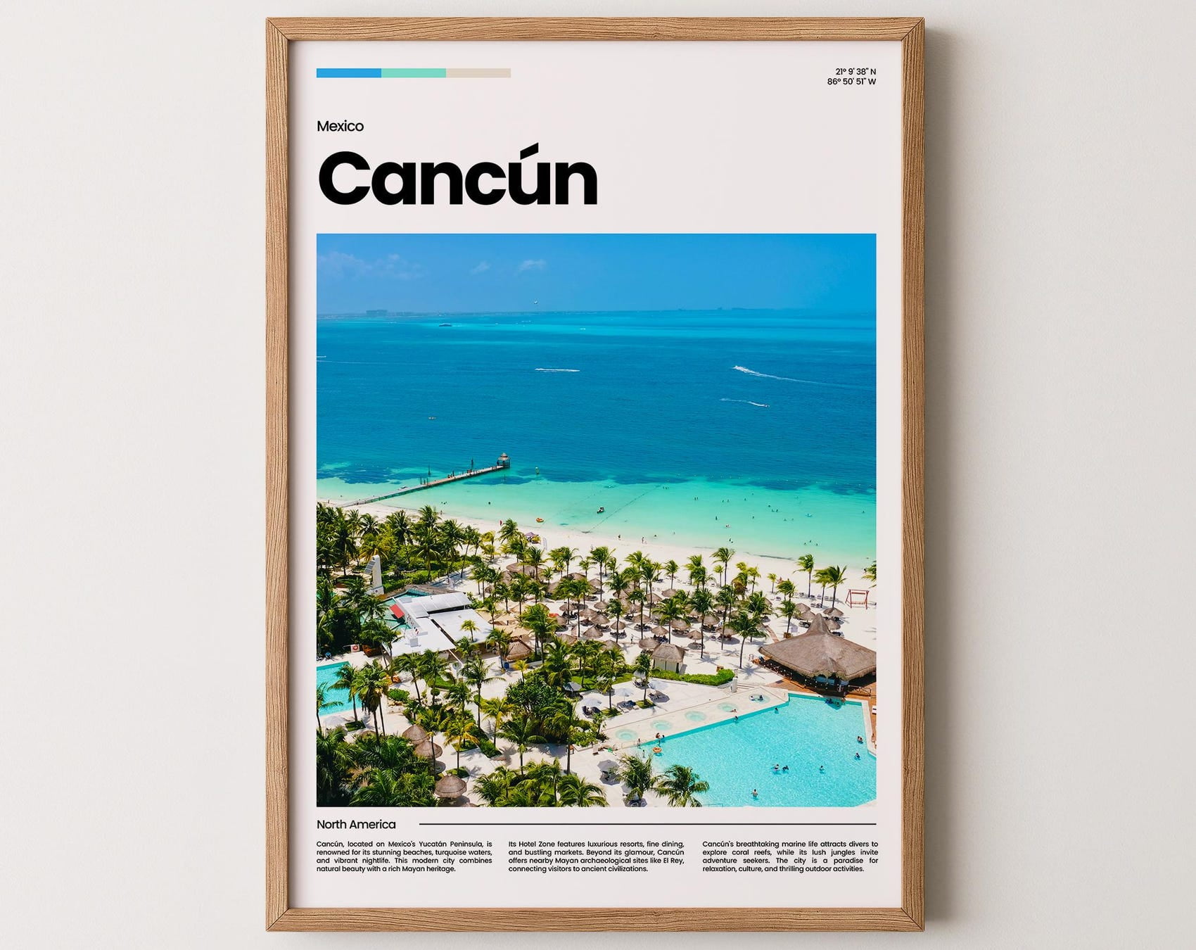 Dopaprint UNFRAMED PAPER POSTER CancãºN Poster, CancãºN Print, CancãºN Photo, CancãºN Art ...