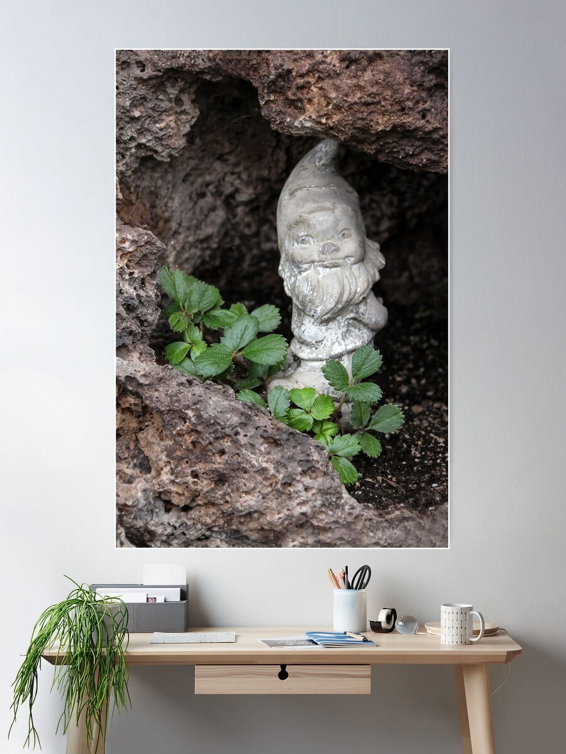 Dopaprint UNFRAMED PAPER POSTER Cave Gnome Poster Wall Art, Modern Wall ...