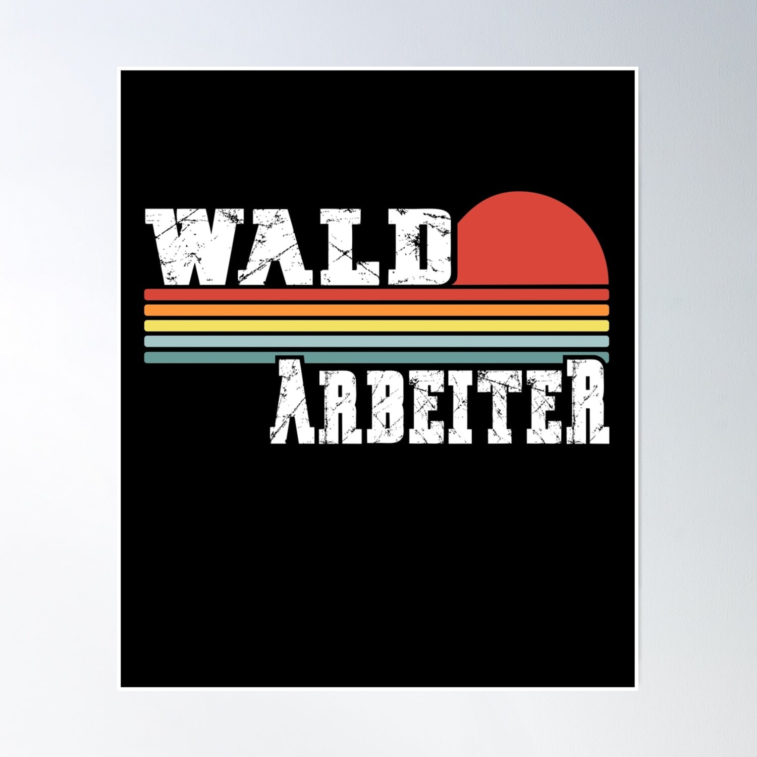 Dopaprint UNFRAMED PAPER POSTER Chainsaw Lumberjack Forester Lumberjack ...