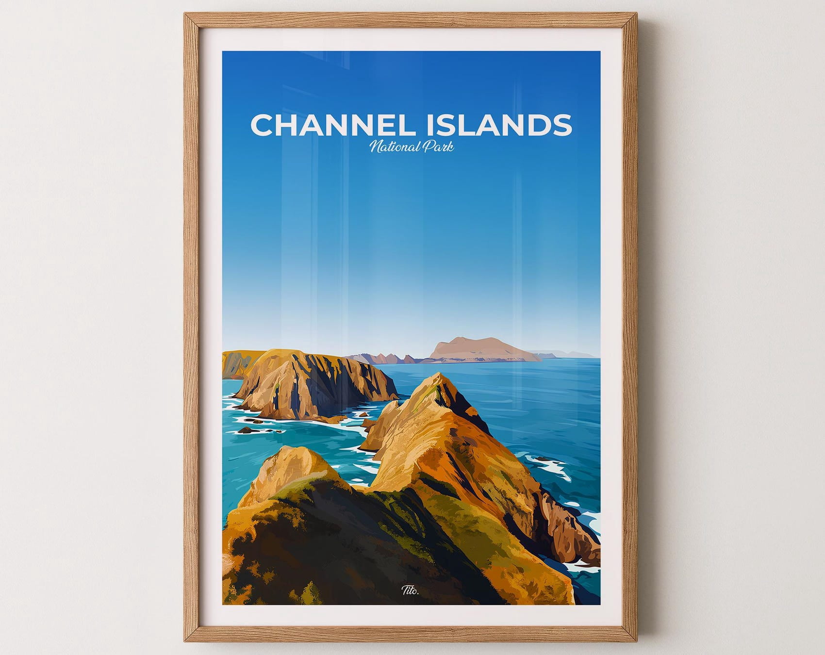 Dopaprint UNFRAMED PAPER POSTER Channel Islands Poster, Channel Islands ...