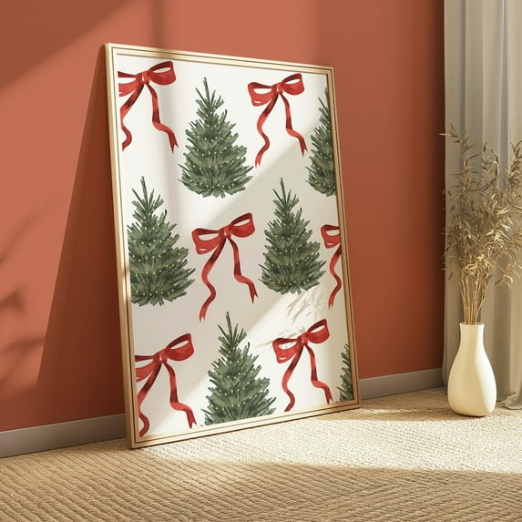 Dopaprint UNFRAMED PAPER POSTER Chris.Tmas Tree Poster: Holiday Home ...