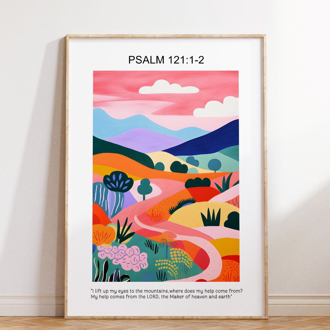 Dopaprint UNFRAMED PAPER POSTER Christian Wall Art Print, Religious ...