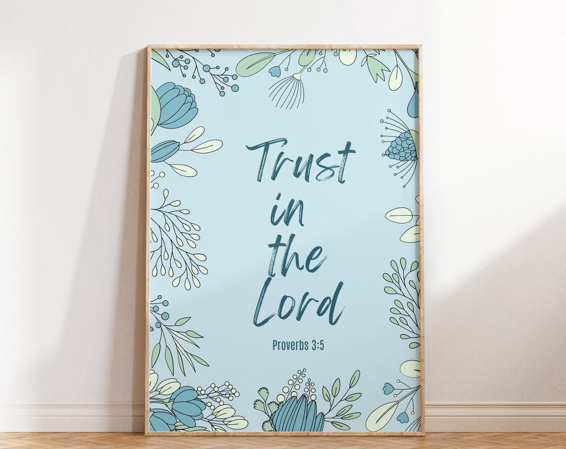 Dopaprint UNFRAMED PAPER POSTER Christian Wall Print, Christian Poster ...